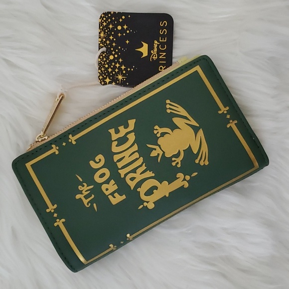 Loungefly | Bags | Loungefly Princess The Frog Prince Book Flap Wallet ...